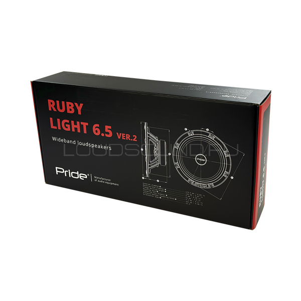 Pride Ruby Light 6,5 v2 4Ом | Среднечастотный эстрадный динамик (Мидрейндж) 6,5"" Pride Ruby ...