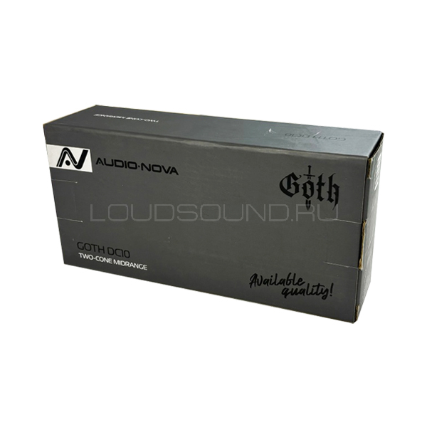 Audio Nova Goth DC10 4Ом | Широкополосные эстрадные автомобильные ...