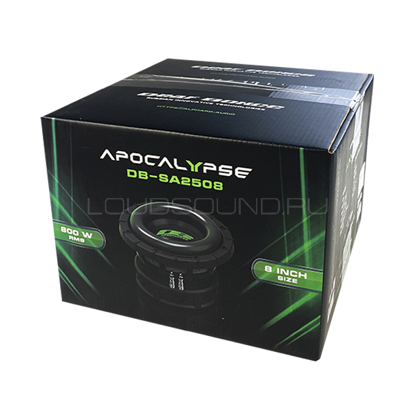Apocalypse DB-SA2508 8" D2 | Сабвуфер автомобильный бескорпусной ...