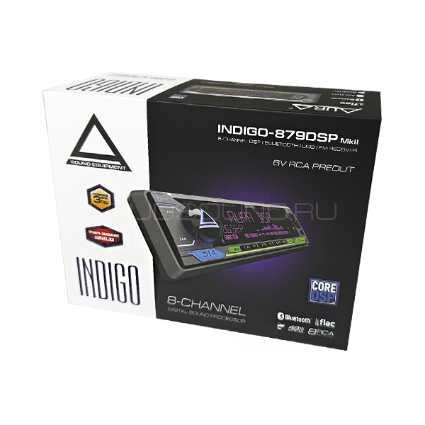 AurA Indigo-879DSP MkII | купить Автомагнитола 1DIN AurA Indigo-879DSP MkII LOUD SOUND с ...