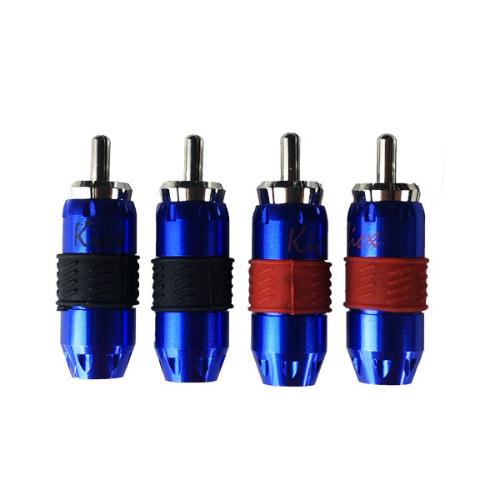 Kicx RCA-4BL | RCA коннектор (father) Kicx RCA-4BL - LOUD SOUND