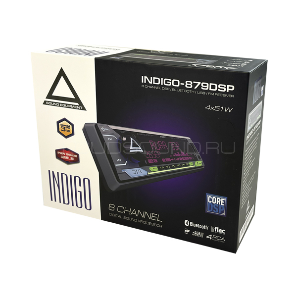 AurA Indigo-879DSP | Автомагнитола 1DIN AurA Indigo-879DSP - LOUD SOUND