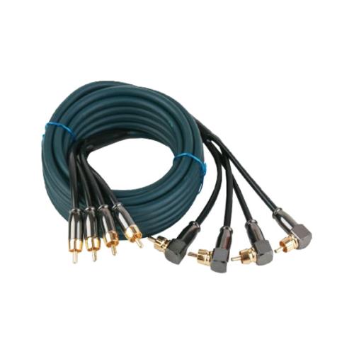 Kicx DRCA45 (4RCA - 4RCA) 5м | Межблочный кабель Kicx DRCA45 (4RCA - 4RCA) 5м - LOUD SOUND