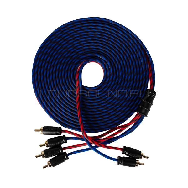 HeadShot RCA-24-5-SS (2RCA - 4RCA) 5м | Межблочный кабель HeadShot RCA-24-5-SS (2RCA - 4RCA) 5м ...