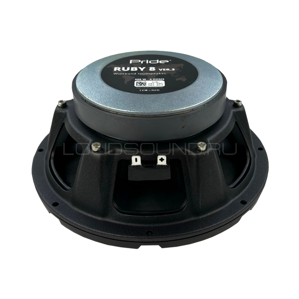Pride Ruby 8" v3 4Ом | Среднечастотный эстрадный динамик (Мидрейндж) 8"" Pride Ruby 8" v3 4Ом ...