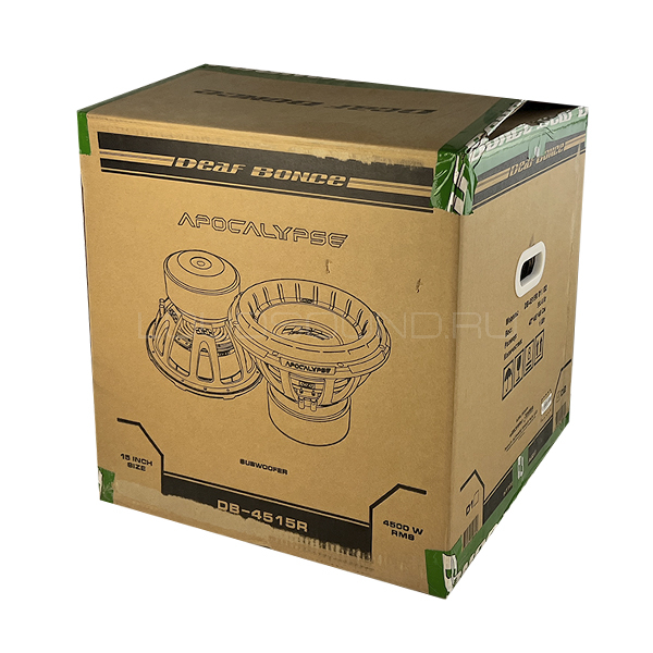 Apocalypse DB-4515R 15" D2 | Сабвуфер автомобильный бескорпусной ...