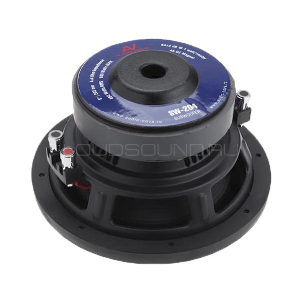 Audio Nova SW204 8" D4 | Сабвуфер автомобильный бескорпусной пассивный ...