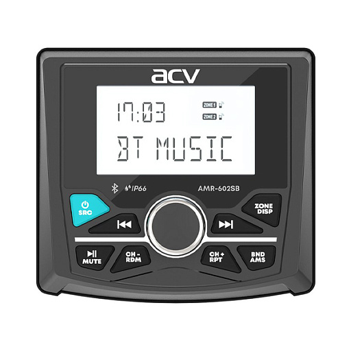 Acv Marine Amr-602Sb | Автомагнитола защищенная для водного транспорта Acv Marine Amr-602Sb ...