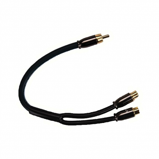 Kicx DRCA02Y 1M2F (2 гнезда - 1 штекер) 0,25м | RCY (Y-кабель) Kicx DRCA02Y 1M2F (2 гнезда - 1 ...